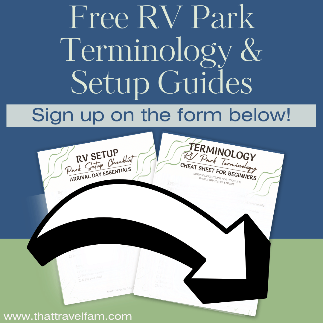 What Is a RV Park? Understanding Sites & Hookups - That Travel Fam
