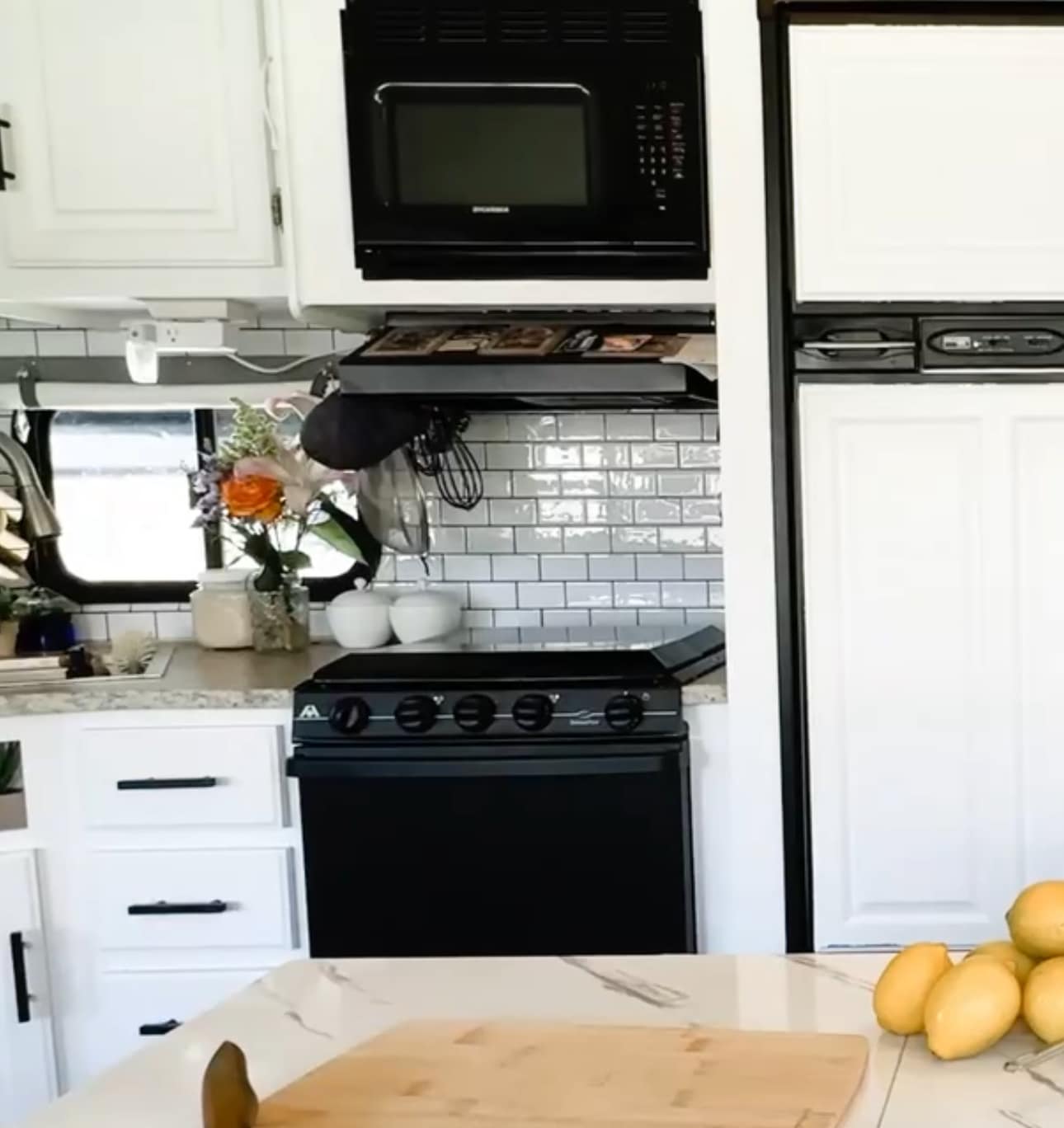 RV Kitchen Backsplash Ideas That Actually Hold Up - That Travel Fam